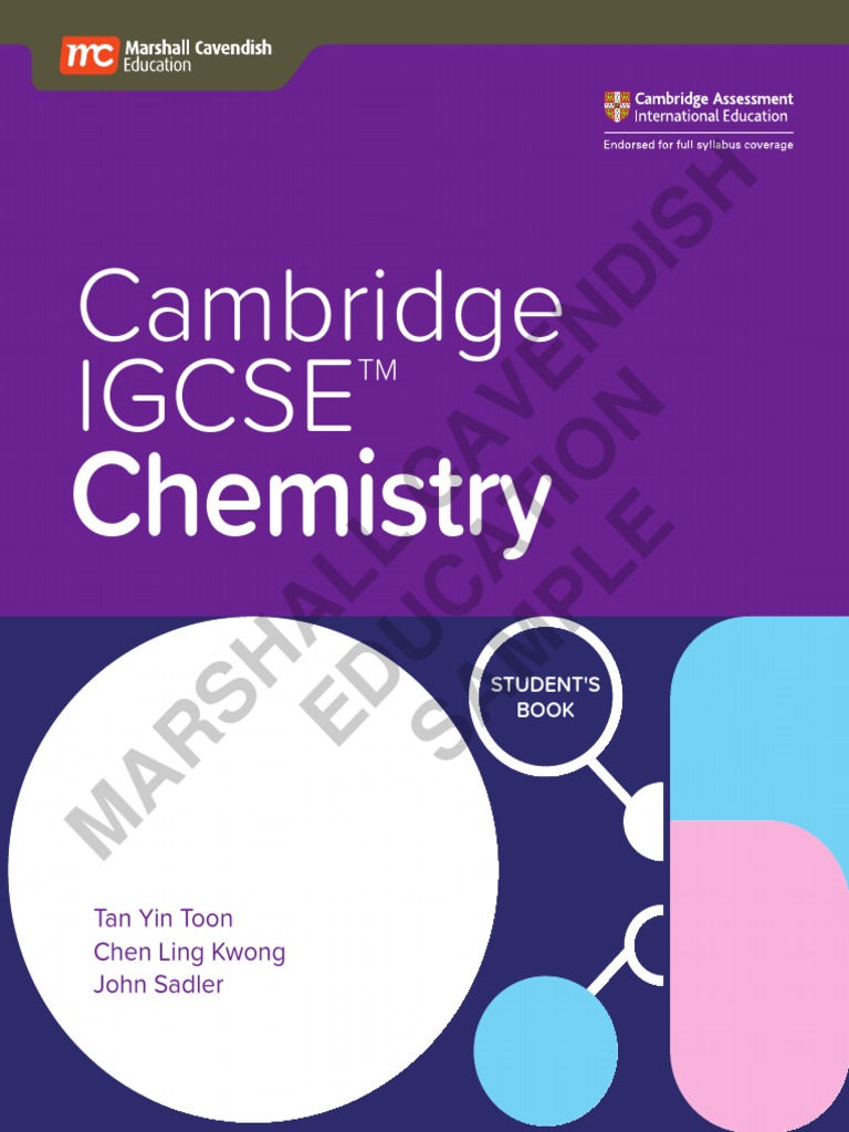 MCE Cambridge IGCSE Chemistry SB Sample | PDF | Atmosphere Of Earth ...