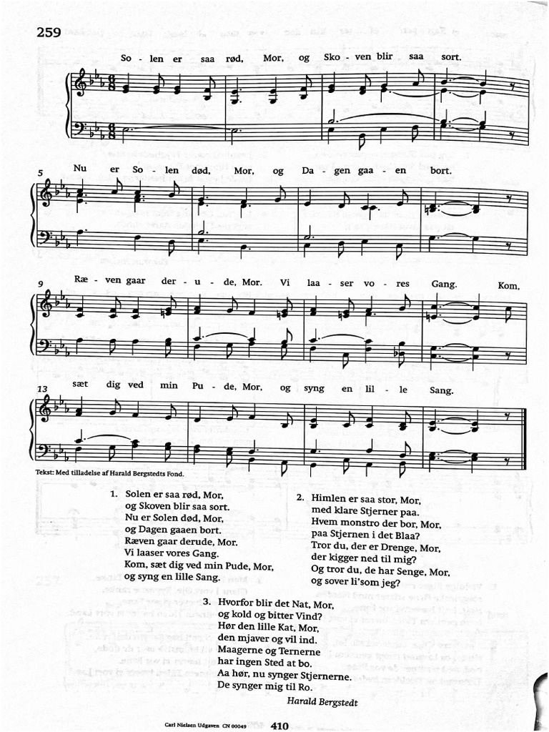 Solen Er Så Rød Mor | PDF