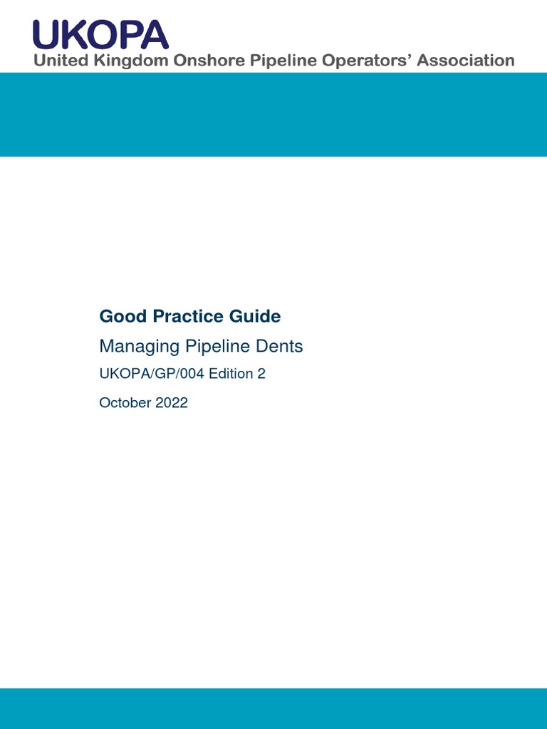 Managing Pipeline Dents | PDF | Pipe (Fluid Conveyance) | Pipeline Transport