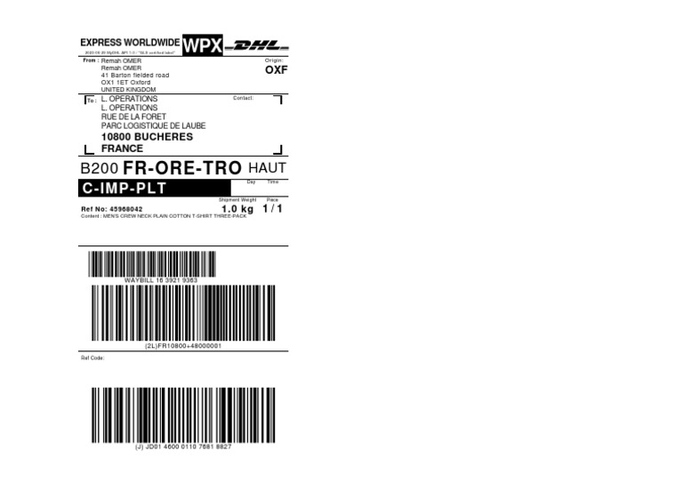 Return Label (3) | PDF