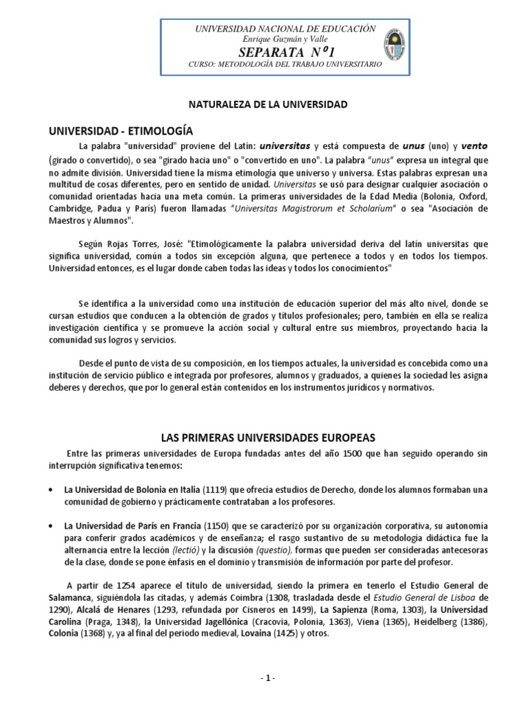 Separata 1 | PDF