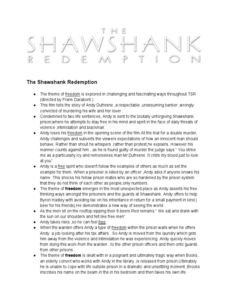 The Shawshank Redemption | PDF