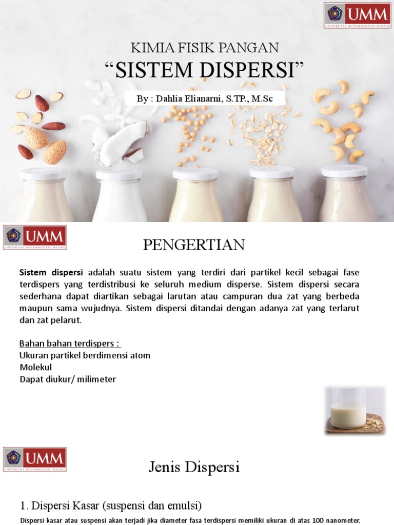 7 Sistem Dispersi | PDF