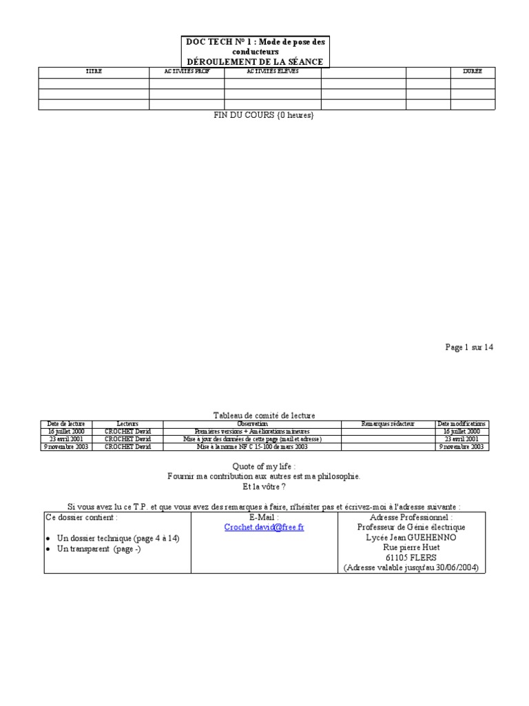 DT01 | PDF | Matériaux de construction | Électromagnétisme