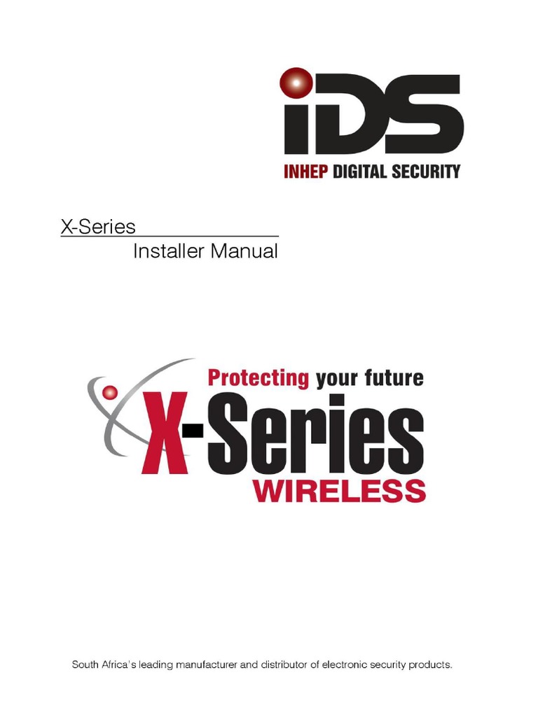 IDS X-Series Installer Manual 700-398-02E | PDF | Computer Science ...
