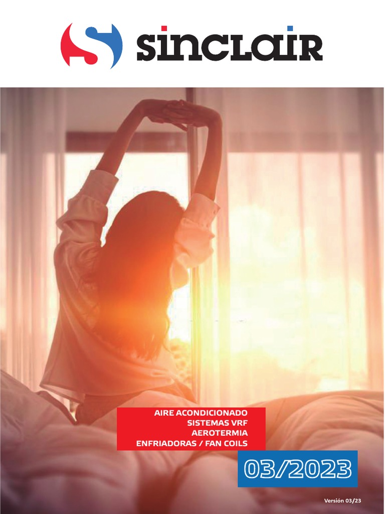 Aire Acondicionado Sinclair: Guía Completa | PDF | Aire acondicionado ...