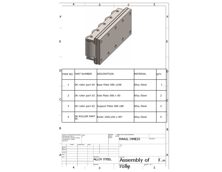Assembly Roller | PDF | Industrial Processes | Applied And ...