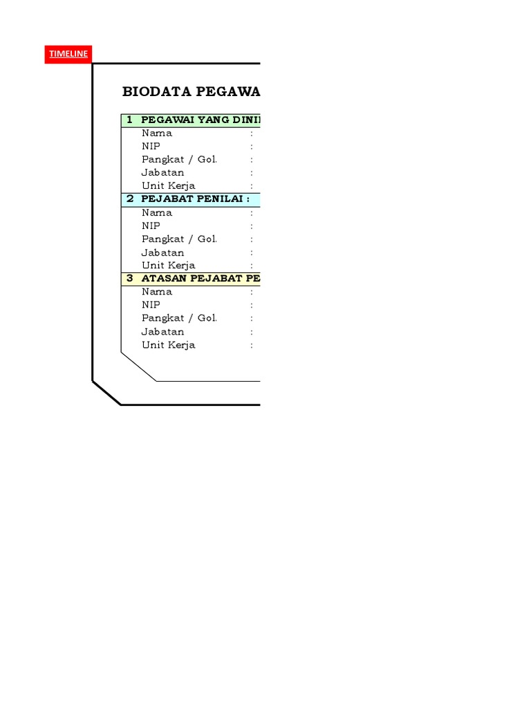 Contoh Penilaian Kinerja Kepala Sub Bagian Umum Dan Kepegawaian | PDF