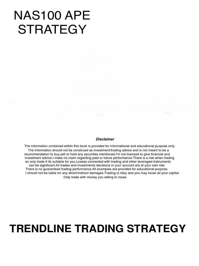 Trendline Trading Strategy Guide | PDF | Market Trend | Investing