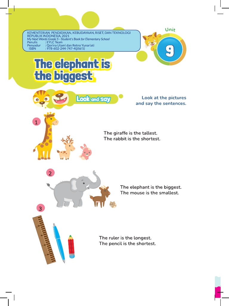 Buku Murid Bahasa Inggris My Next Words Grade 5 Student S Book For