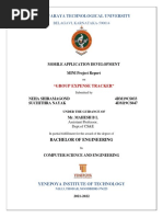 MAD Project Report | PDF | Android (Operating System) | Java (Programming Language)