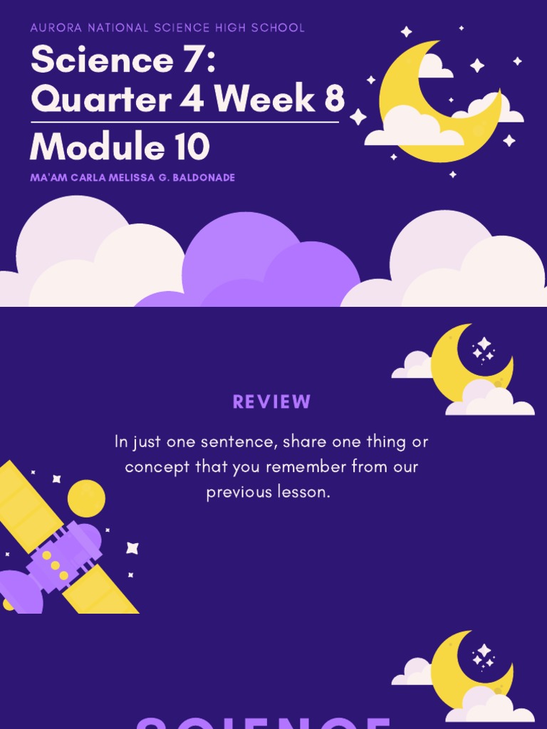 Science 7 Quarter 4 Week 8 | PDF | Solar Eclipse | Shadow
