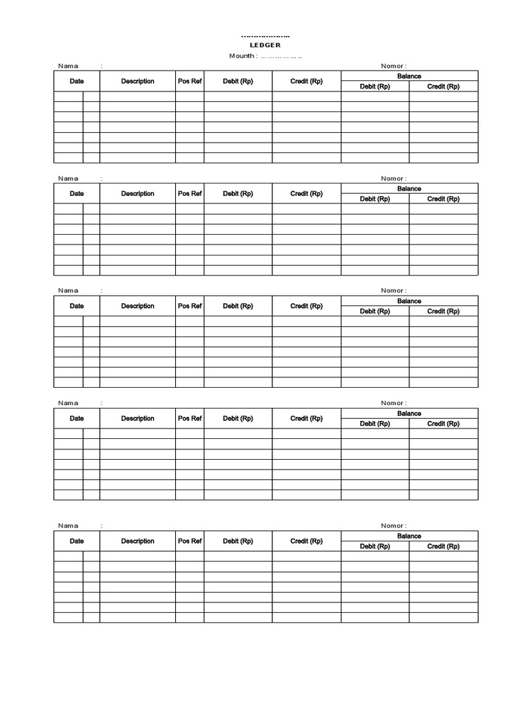 Lembar JWB UD BUANA | PDF | Expense | Debits And Credits