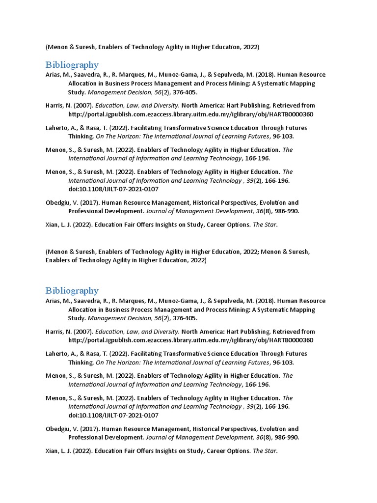 Bibliography | PDF | Science Education | Information