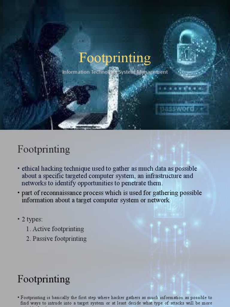 Footprinting | PDF | Software | Information Age