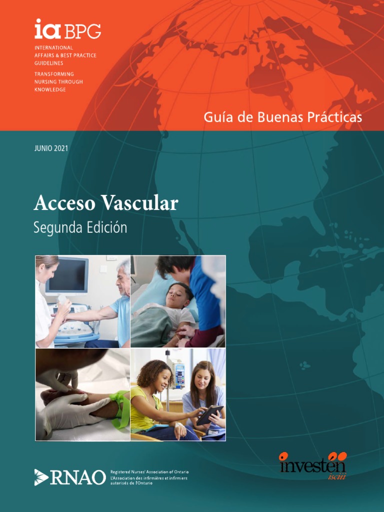 Acceso-Vascular - 2021 GUIA BUENAS PRACTICAS | PDF | Enfermería | Paramédico