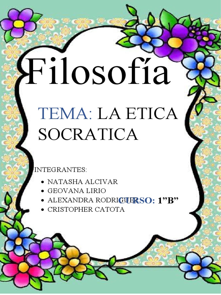 Ética Socrática | PDF | Sócrates | Moralidad