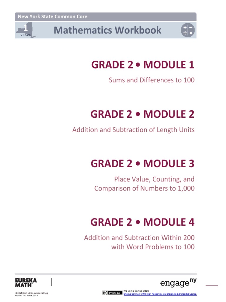 Grade 2 Math Workbook | PDF | Creative Commons License | Mathematics