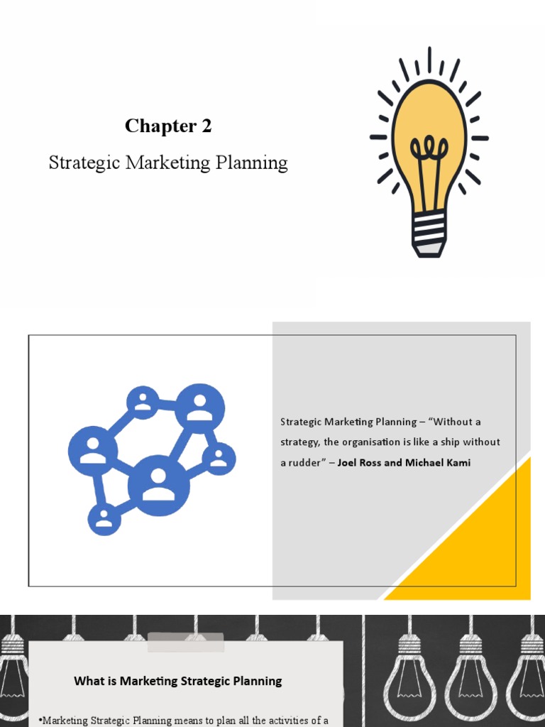 Chapter 2 Strategic Marketing Planning | PDF | Strategic Management | Marketing