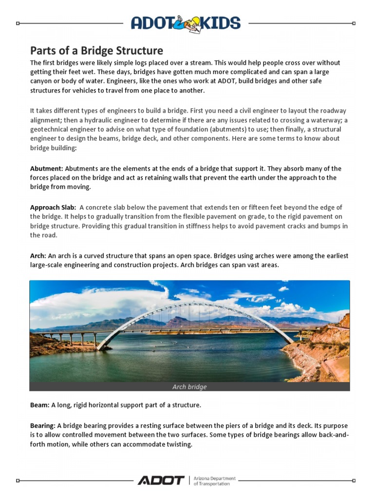 Bridge Structure Components Explained | PDF | Bridge | Deep Foundation