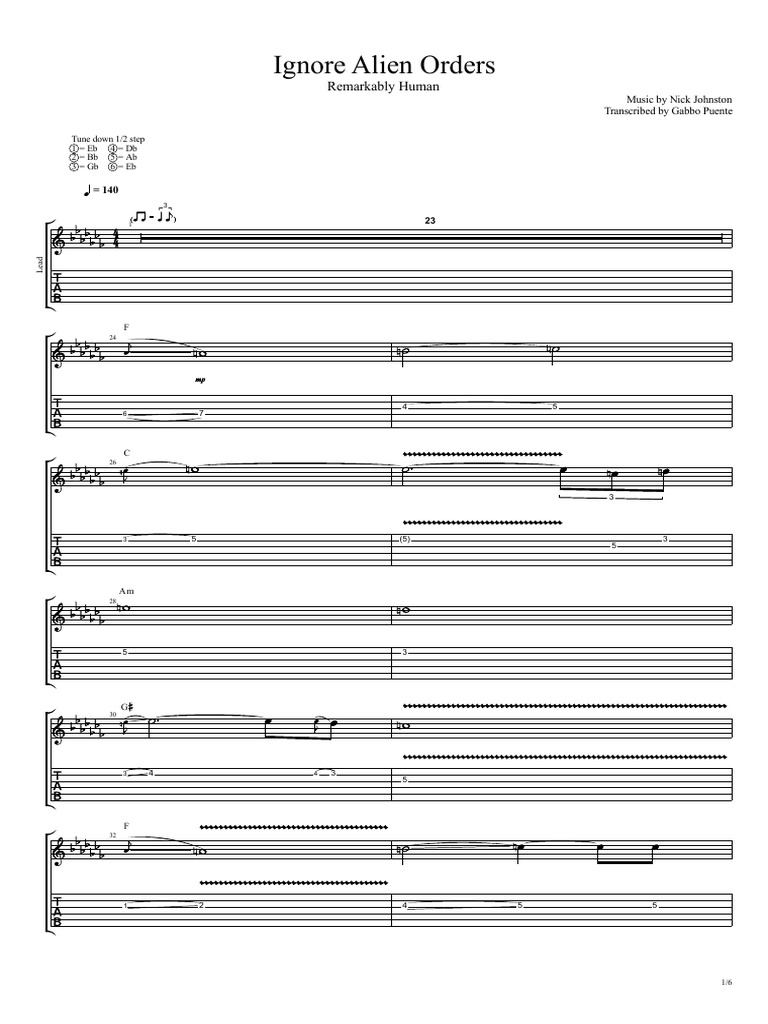 1 - Ignore Alien Orders | PDF