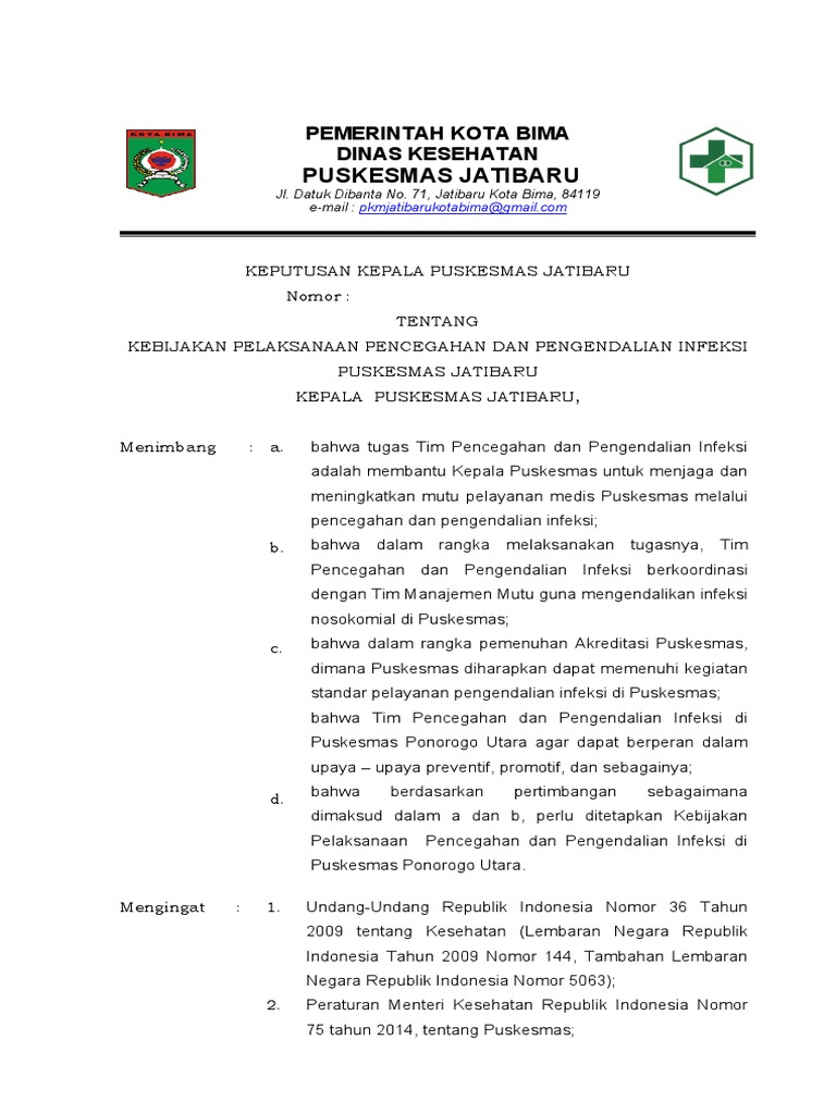 SK Pelaksanaan PPI | PDF