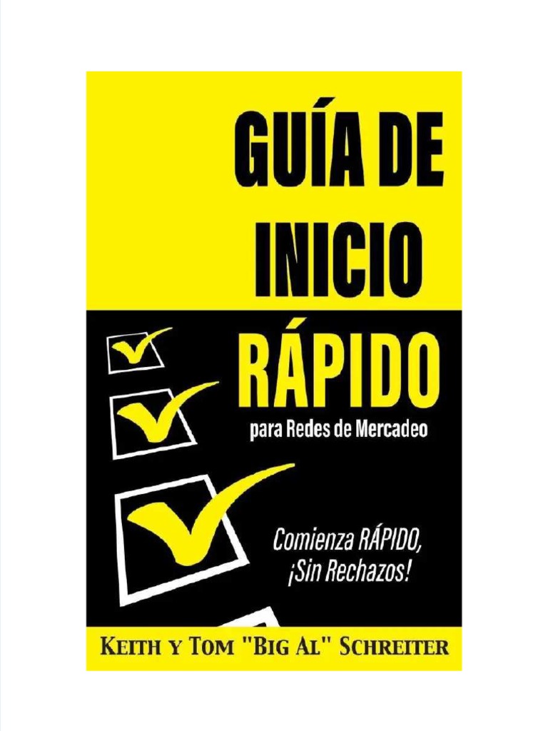 Guia de Inicio Rapido para Redes de Mercadeo Comienza Rapido Sin Rechazos | PDF | Oklahoma ...