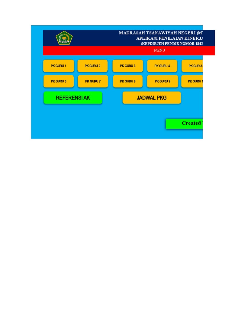 Aplikasi PKG MTSN 2 PWK | PDF