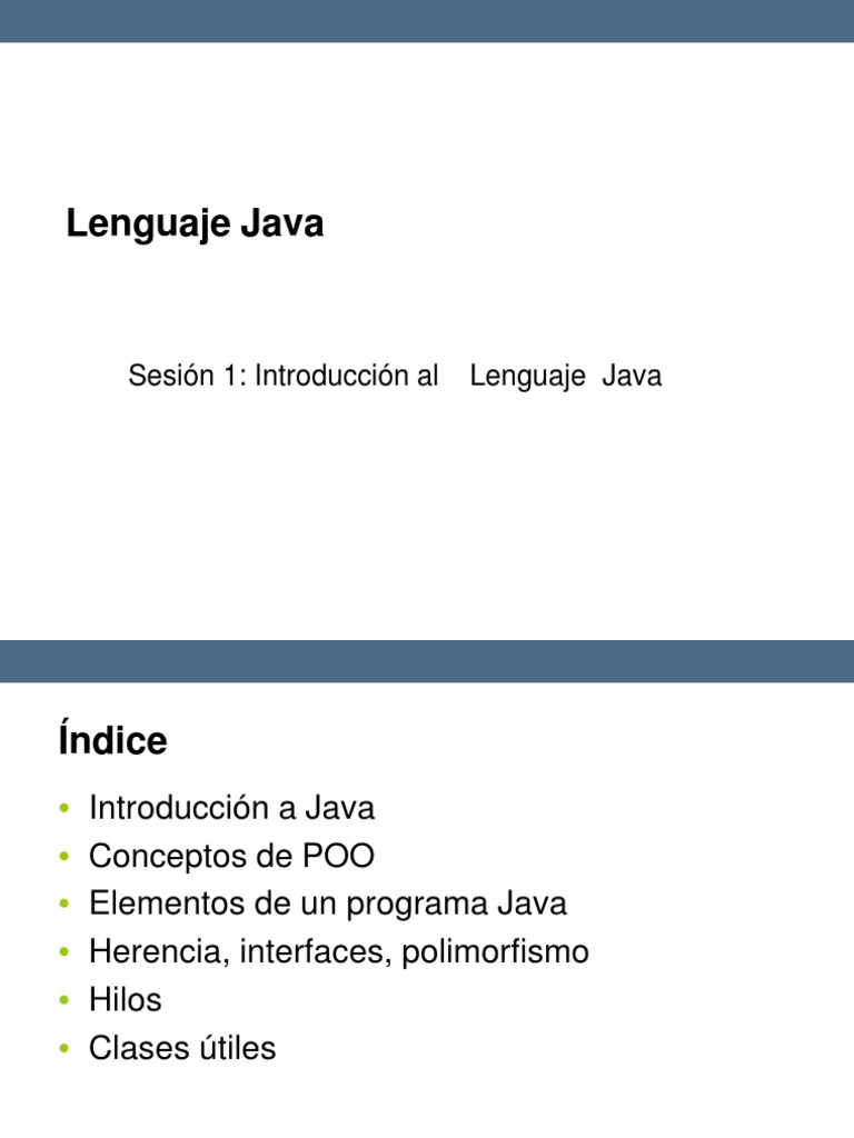 Lenguajejava Pdf Java Lenguaje De Programación Herencia Programación Orientada A Objetos