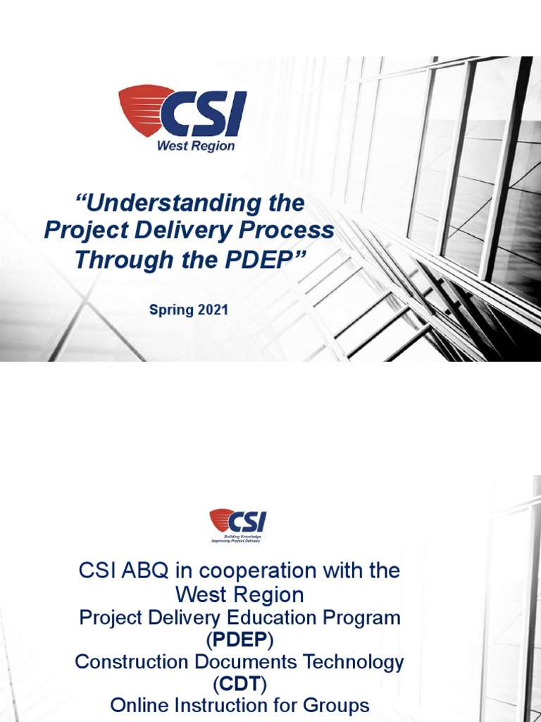 Csi Abq PDPG Course Spring 2021 | PDF | Specification (Technical Standard) | Business