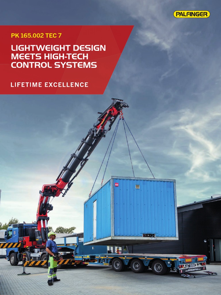 PK 165002 Tec7 en | PDF | Crane (Machine) | Transport