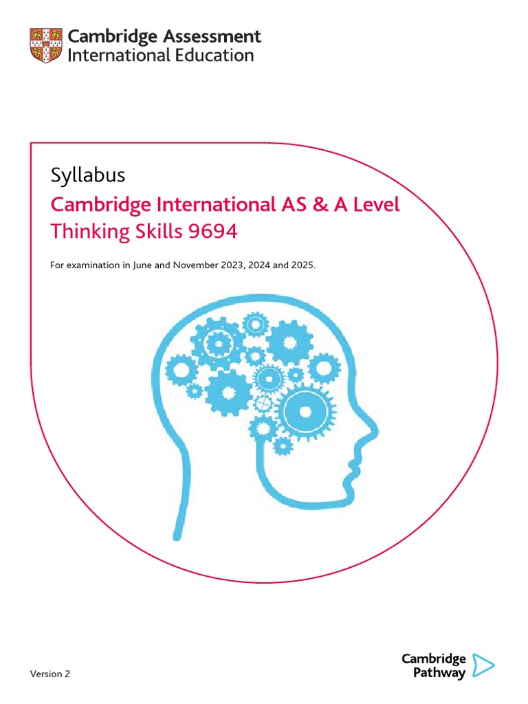 A Level Thinking Skills | PDF | Critical Thinking | Thought
