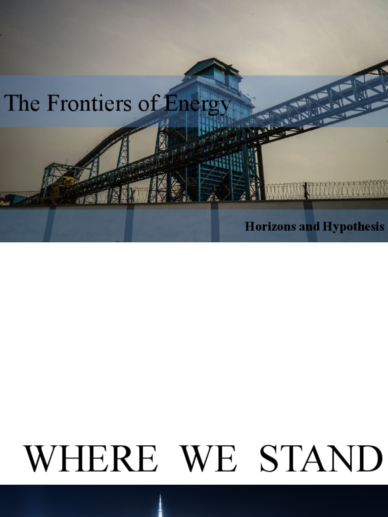 The Frontiers Of Energy Pdf Solar Power Renewable Energy