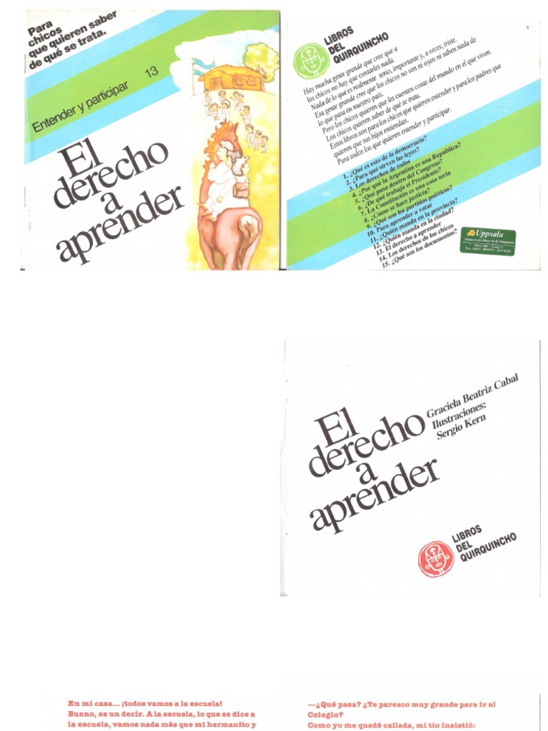 El Derecho A Aprender | PDF