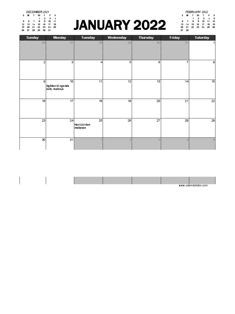 2022-Excel-Calendar-Planner-Thumbas Susu | PDF | Traditions | Religious ...