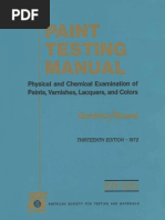 Niir Handbook On Paint Testing Methods | PDF | Paint | Color