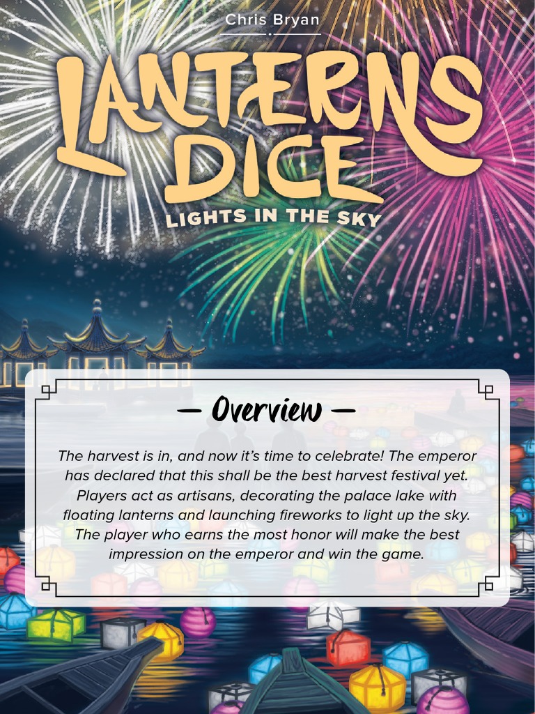 Lanterns and Fireworks Festival Game | PDF | Dice