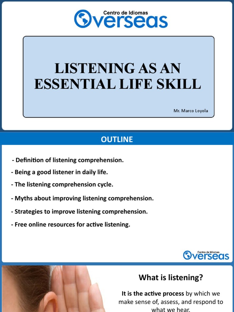 Listening Workshop | PDF | Reading Comprehension | Behavioural Sciences