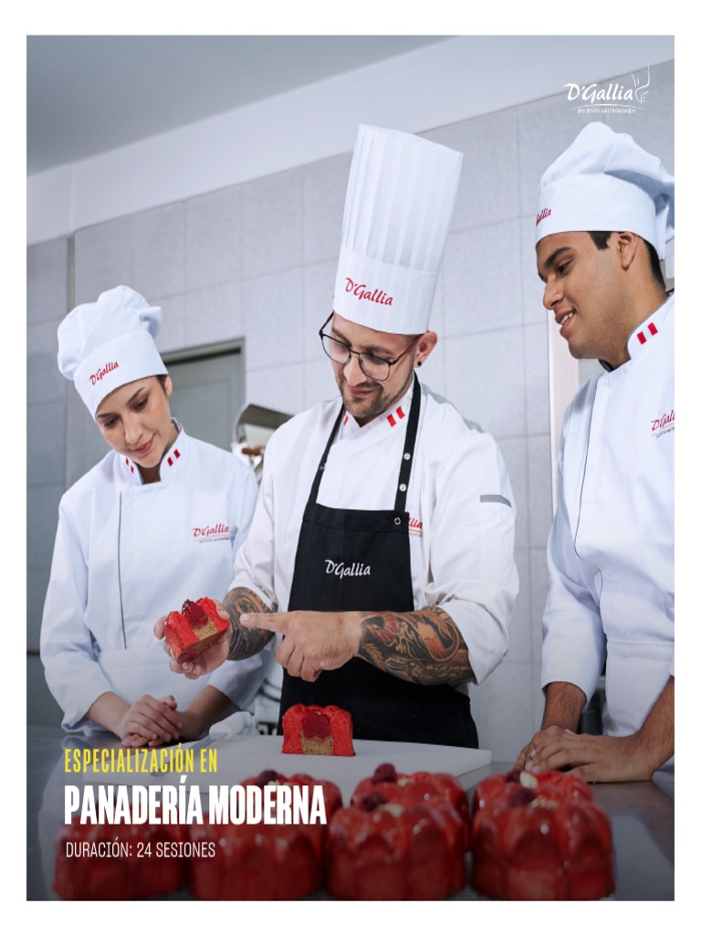 Especialización en Panadería Moderna | PDF | Panes | Cocinando