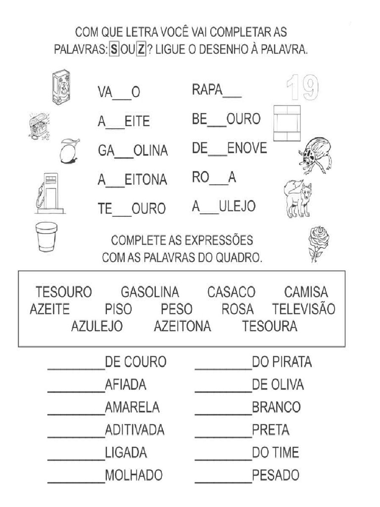 Ortografia S Ou Z | PDF