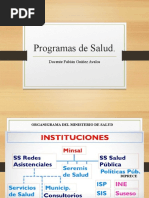 18 Programas Del MSPAS | PDF | Infección transmitida sexualmente | Salud mental