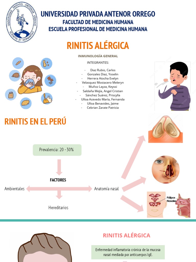 Rinitis Alérgica: Diagnóstico y Tratamiento | PDF | Alergia | Asma