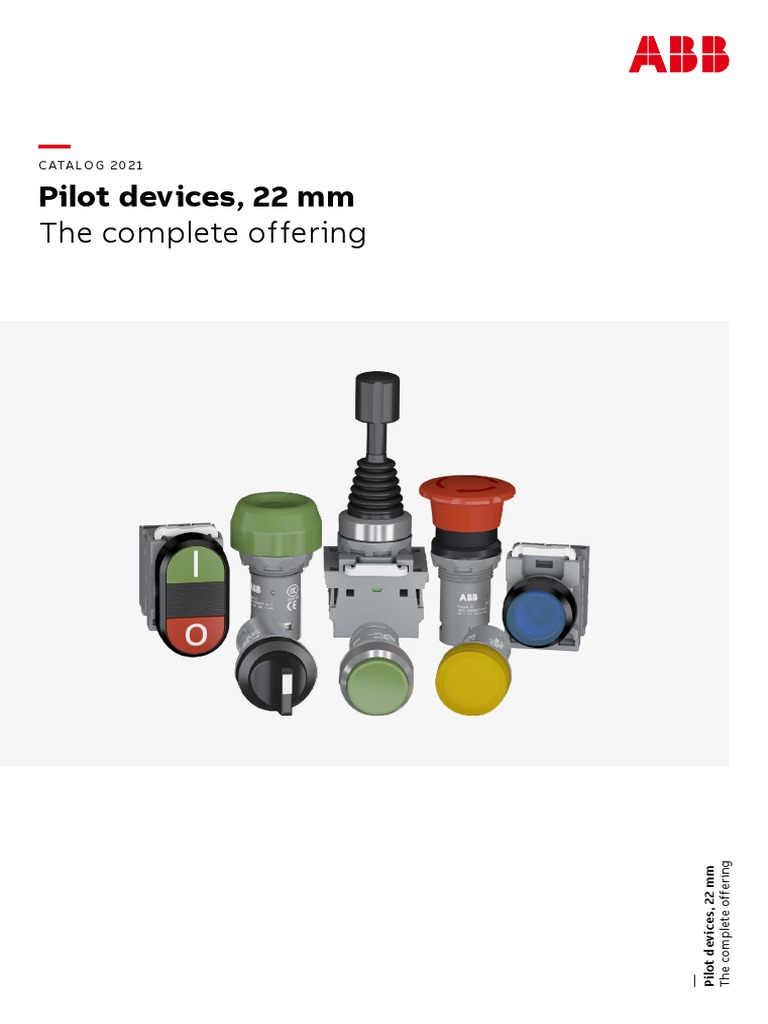 Catalogo Abb Botoneria | PDF | Switch | Reliability Engineering