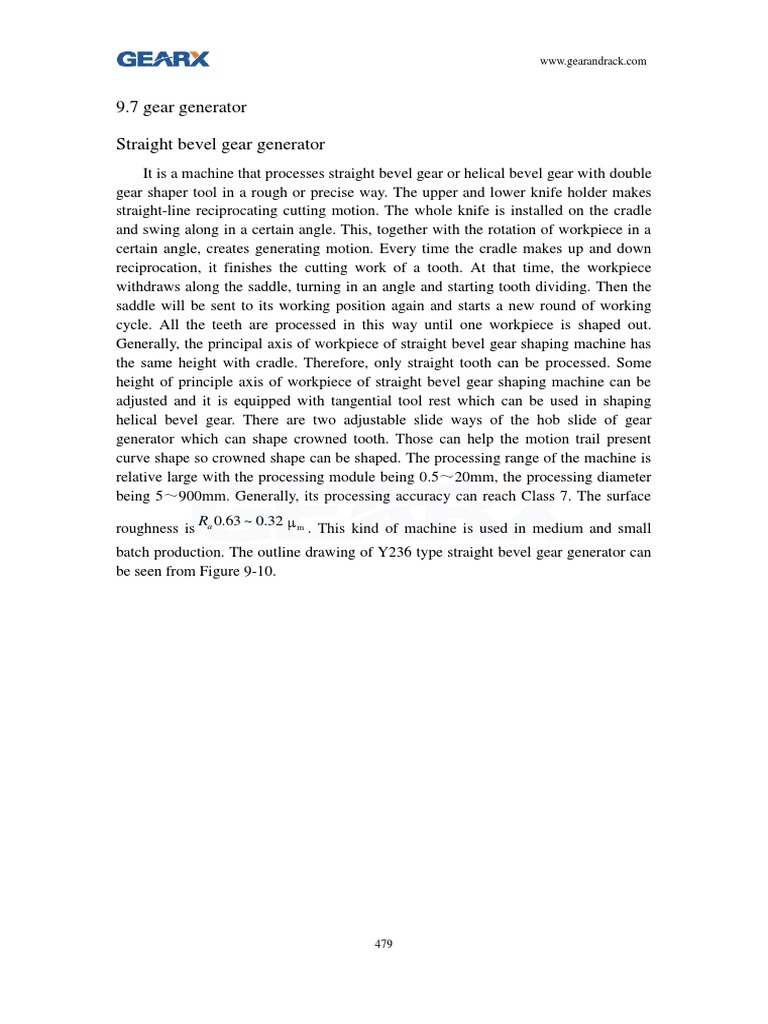 Gear Generator | PDF