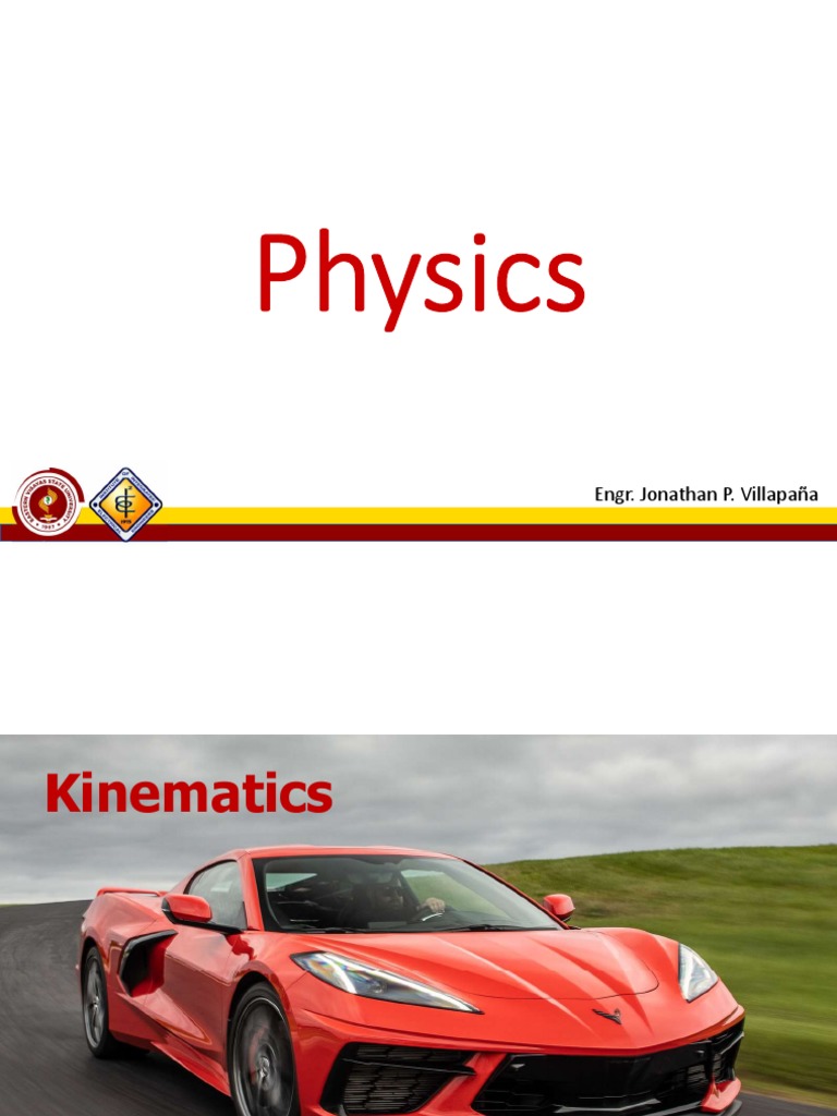 Lesson 2 - Kinematics Part 1 | PDF | Velocity | Kinematics
