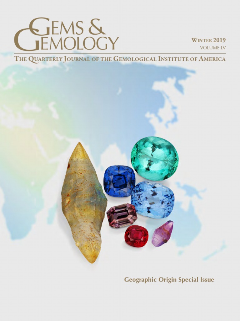 Winter 2019 Gems Gemology | PDF | Gemstone | Mineralogy