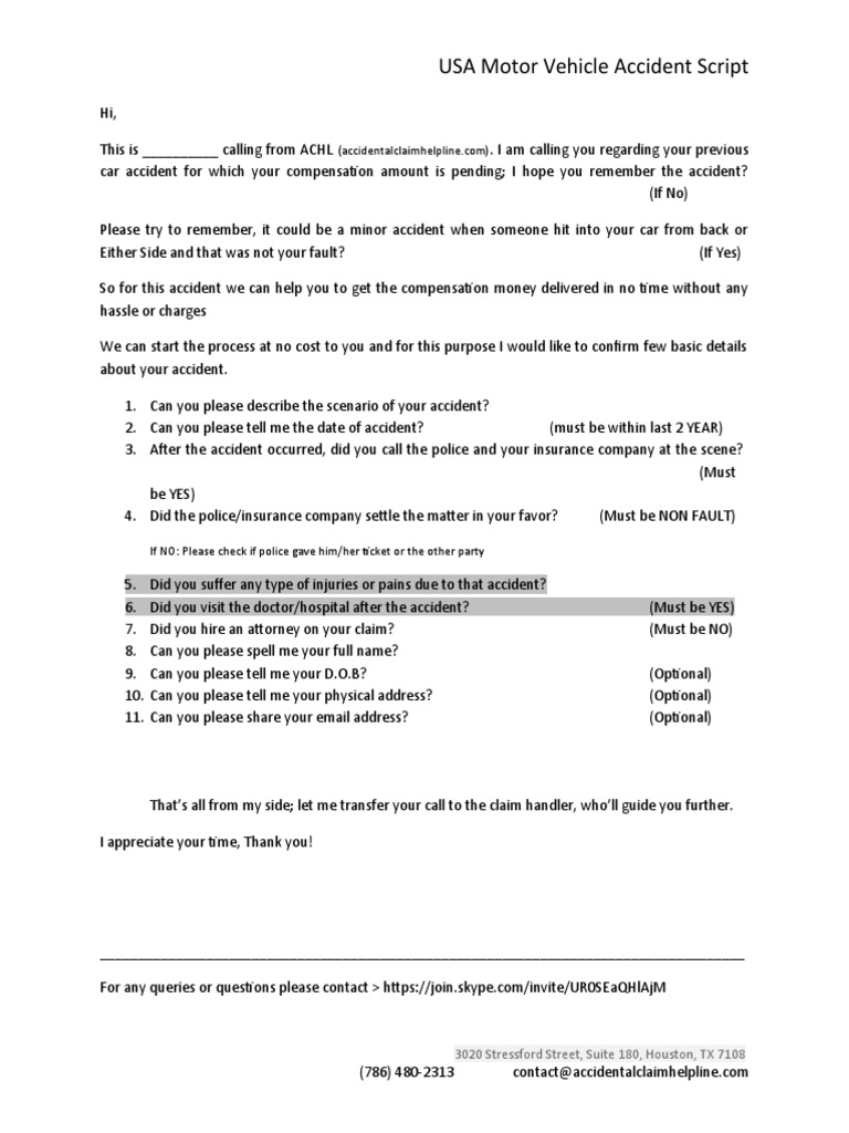 Script For MVA | PDF