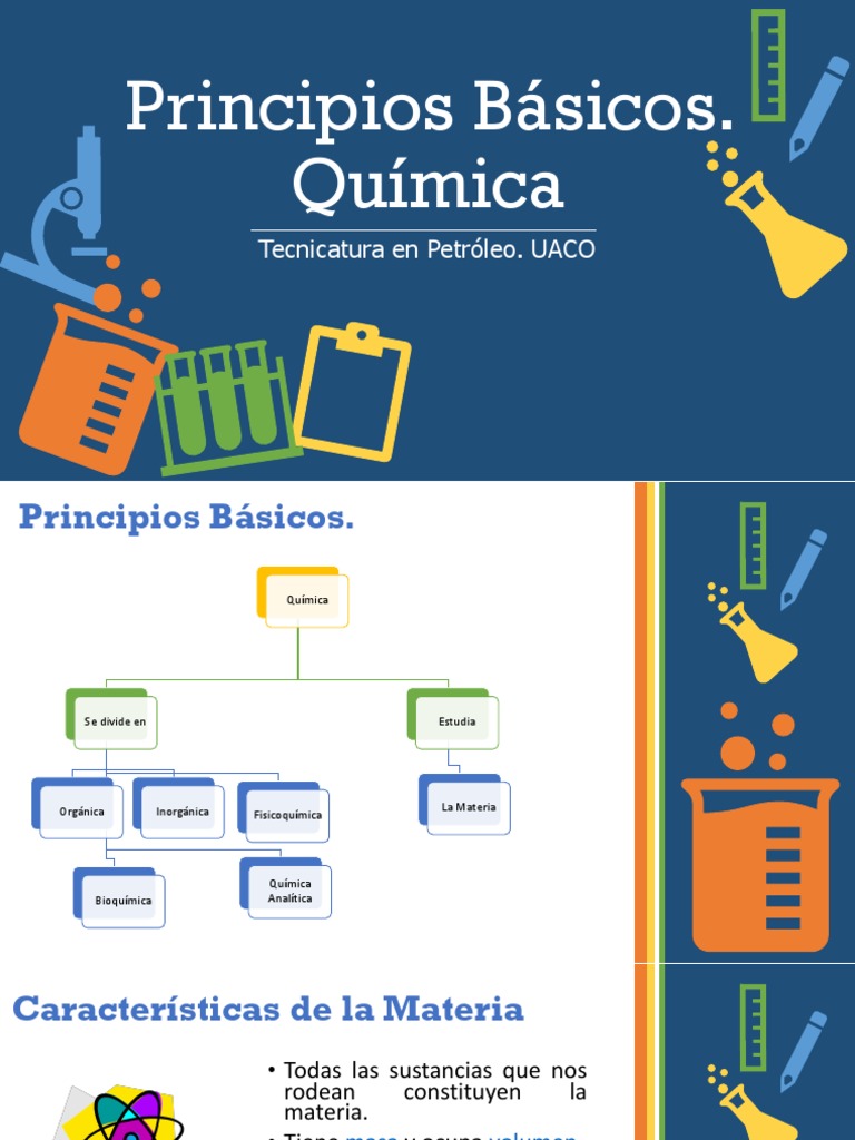 Clase 1. Principios Básicos | PDF | Importar | Química Clase 1. Principios Básicos | PDF | Importar | Química