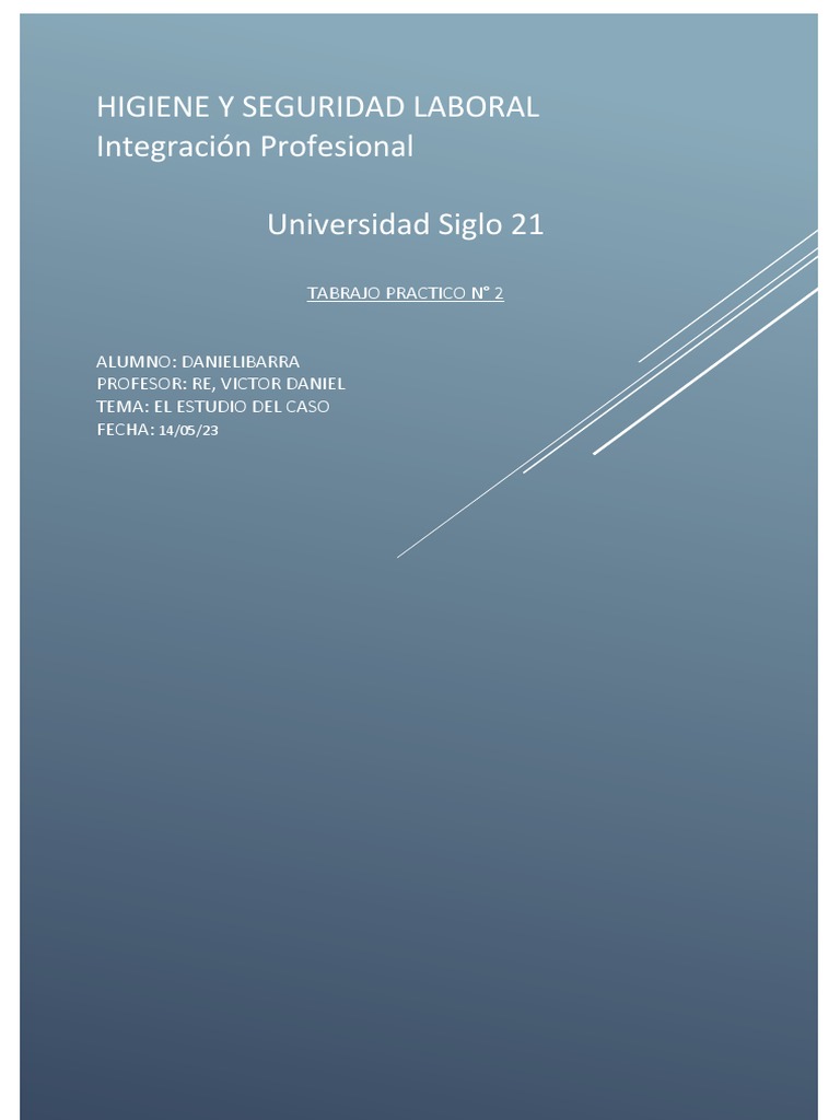 Trabajo Practico N°2 | PDF