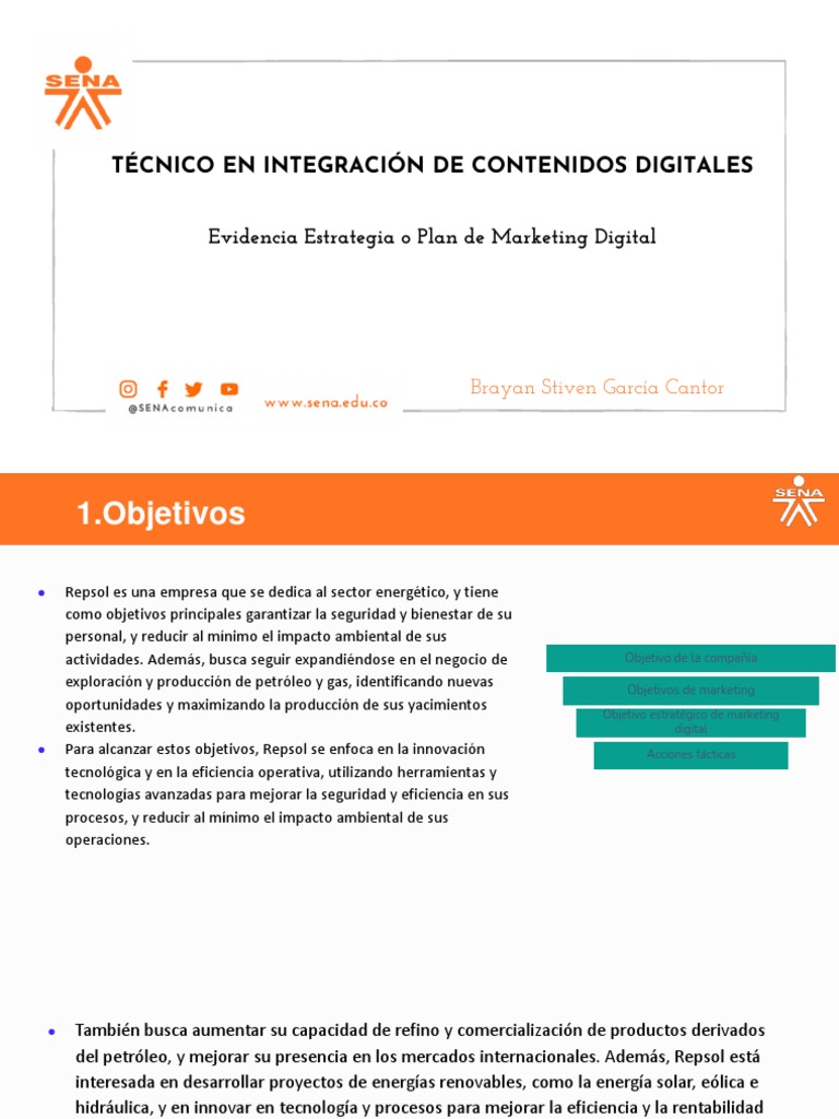 Estrategia Digital Repsol B | PDF | Marketing | Mercado (economía)